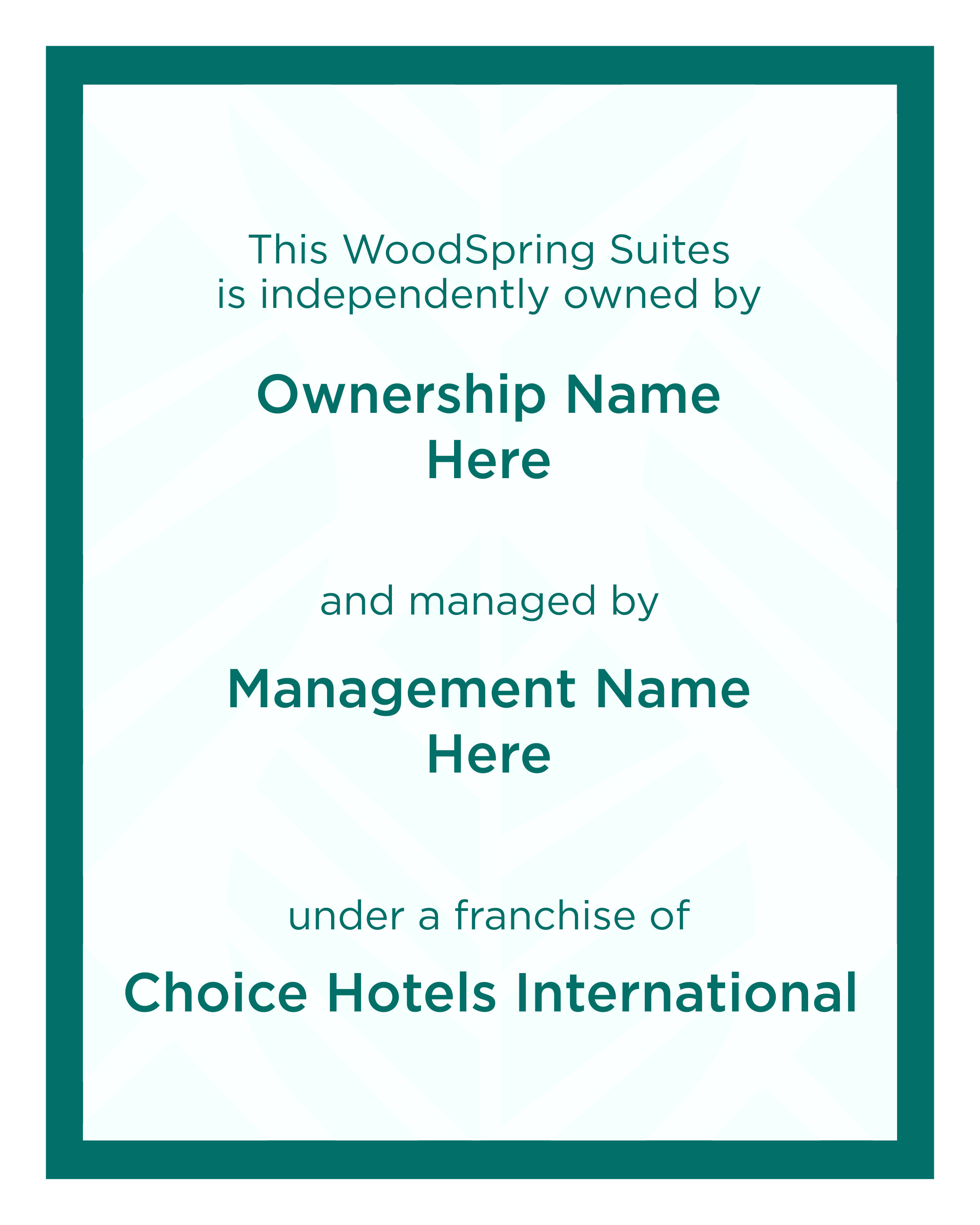 Ownership Sign - ProFillment