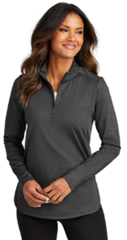 ¼ Zip Long Sleeve - Grey Steel Heather - Medium - ProFillment