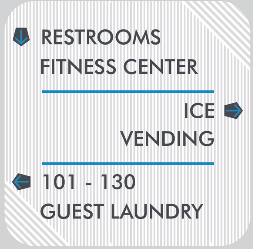 7 Line Directional Sign - ProFillment