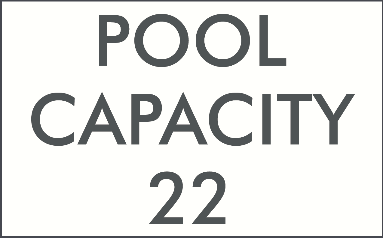 Pool User Capacity Sign - ProFillment