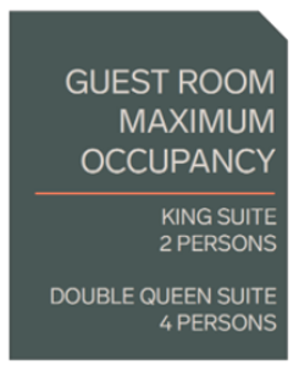 Guest Room Maximum Occupancy Sign - ProFillment